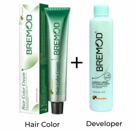 bremod hair color tube with developer Bremod hair color all shades ...