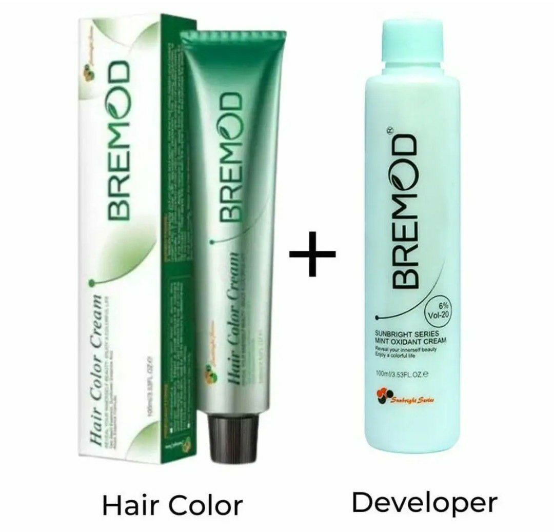 bremod hair color tube with developer Bremod hair color all shades ...