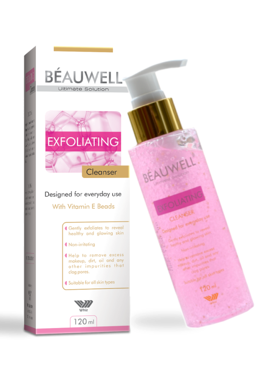 BEAUWELL EXFOLIATING CLEANSER |120ml – abheea.pk