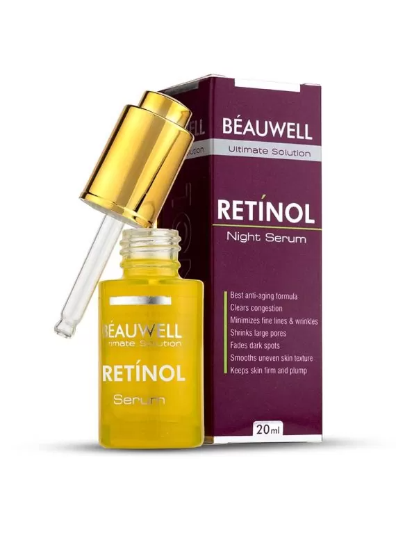 BEAUWELL RETINOL NIGHT SERUM |20ml – abheea.pk