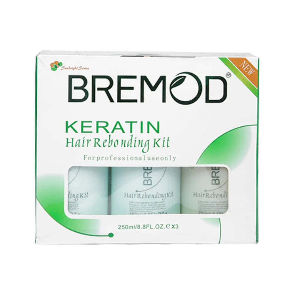 Bremod Keratin Kit : Silky Straight Keratin Rebonding 250 ml – abheea.pk